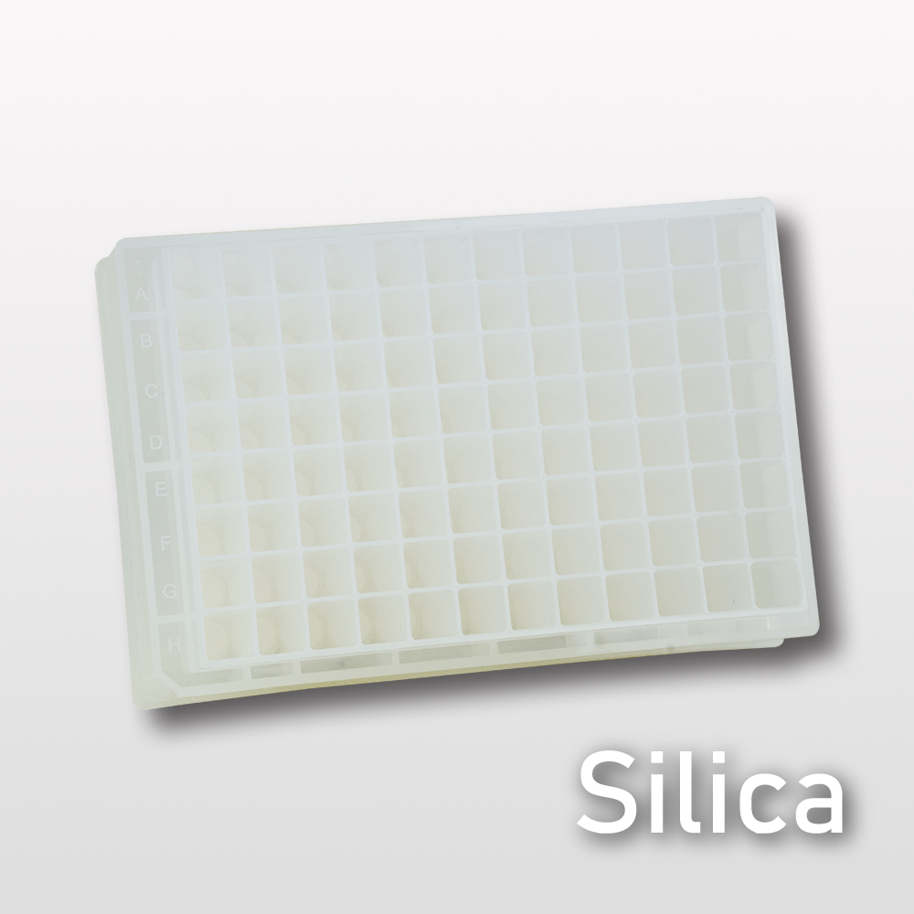 Silica 96 well plate SP96SC210, SP96SC230 - Salus Bioscience
